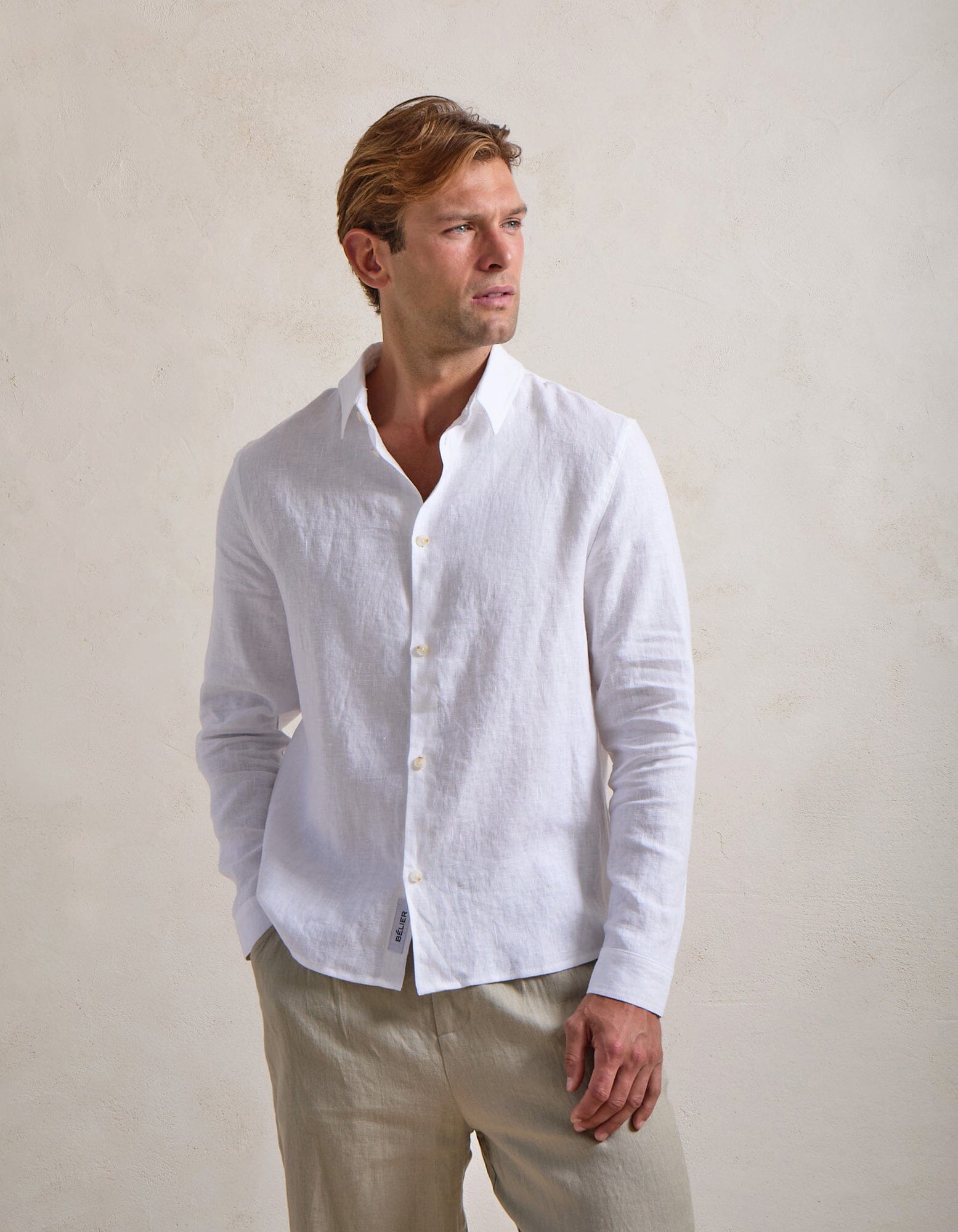 Men's White Linen Shirts | Premium Linen Shirts for Men | Fantastic ...